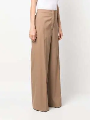 Fabiana Filippi Wide-leg Trousers - Brown