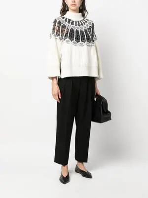 Fabiana Filippi High-waisted Tapered Trousers