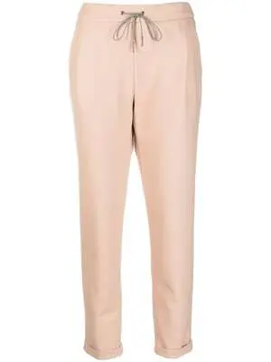 Fabiana Filippi Drawstring Waist Trousers - Brown