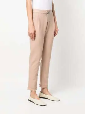 Fabiana Filippi Drawstring Waist Trousers - Brown
