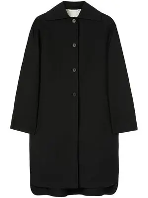 JIL SANDER Asymmetric-hem Coat