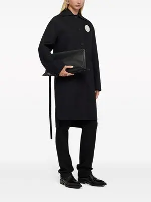 JIL SANDER Asymmetric-hem Coat