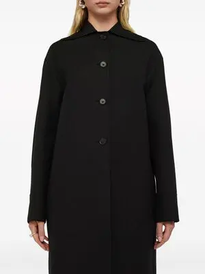 JIL SANDER Asymmetric-hem Coat