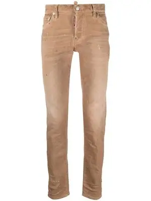 Dsquared2 Paint Splatter Skinny Jeans