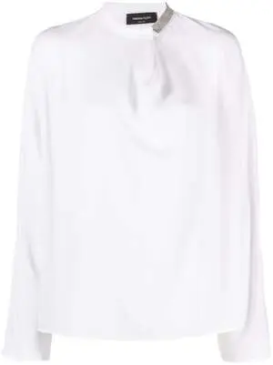 Fabiana Filippi Crystal-embellished Blouse