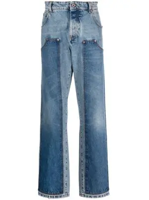Balmain Paneled Bottoms For Men