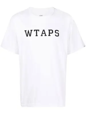 WTAPS Acadey Logo-print T-shirt