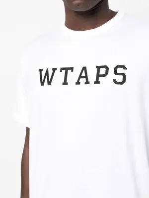 WTAPS Acadey Logo-print T-shirt