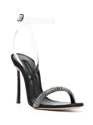 Casadei Stratosphere 110mm Crystal-embellished Sandals
