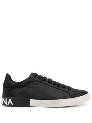 Dolce & Gabbana Portofino Sneakers - Black