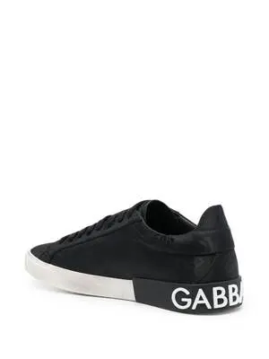 Dolce & Gabbana Portofino Sneakers - Black