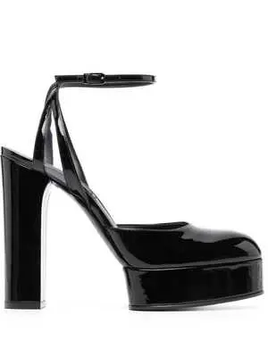 Casadei Betty 120mm Platform Pumps - Black