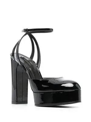 Casadei Betty 120mm Platform Pumps - Black