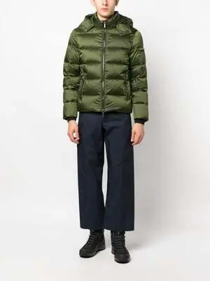 MOORER Padded Jacket With Detachable Hood