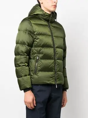 MOORER Padded Jacket With Detachable Hood