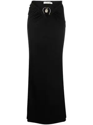 Christopher Esber Orbit Ruched Maxi Skirt