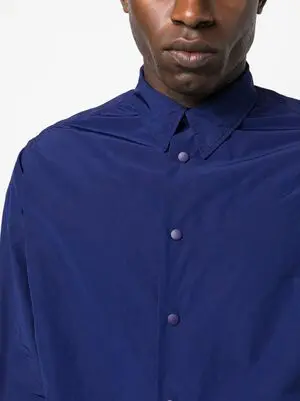Aspesi Straight-point Collar Shirt - Blue
