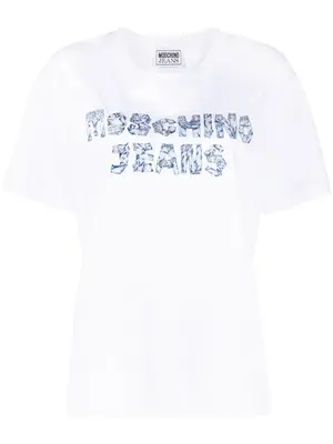 Moschino Logo-print T-shirt - White
