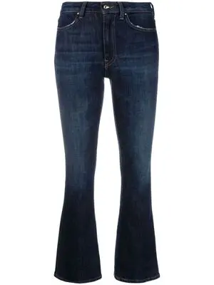 DONDUP Mid-rise Flared Jeans - Blue