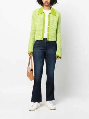 DONDUP Mid-rise Flared Jeans - Blue