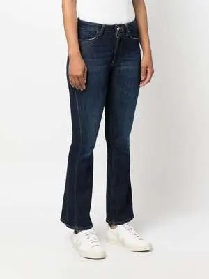 DONDUP Mid-rise Flared Jeans - Blue