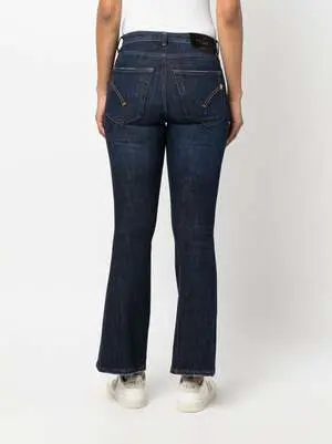 DONDUP Mid-rise Flared Jeans - Blue