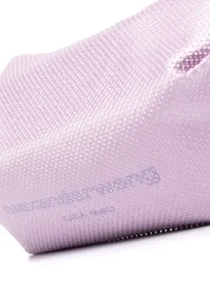 Alexander Wang Scrunchie Crystal-embellished Mini Bag - Purple