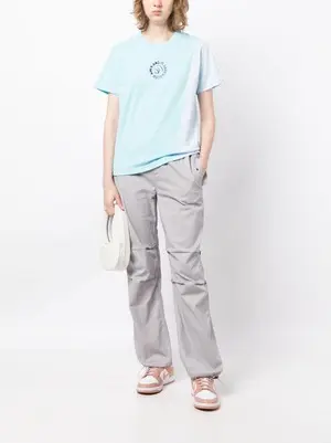 AAPE BY *A BATHING APE Moonface Embossed Panelled T-shirt