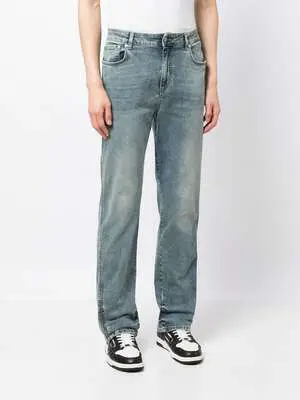 REPRESENT Mid-rise Straight-leg Jeans