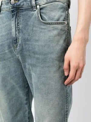 REPRESENT Mid-rise Straight-leg Jeans
