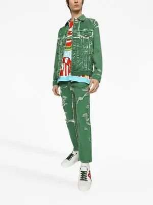 Dolce & Gabbana Graphic-print Cotton T-shirt