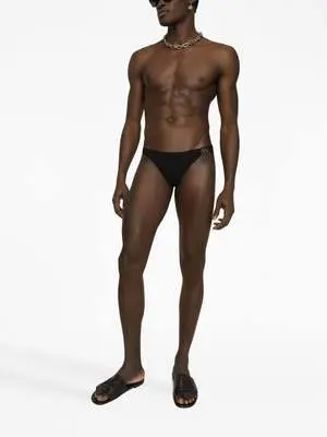 Dolce & Gabbana Logo-plaque Swim Trunks