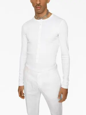 Dolce & Gabbana Long-sleeve Button-fastening Top