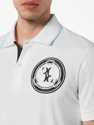 BILLIONAIRE Logo-patch Polo Shirt