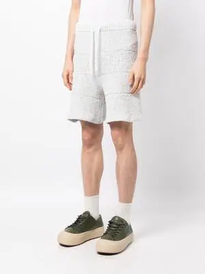 Sunnei Drawstring-waist Knitted Shorts