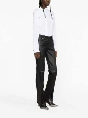 Dsquared2 Tie-neck Long-sleeve Shirt