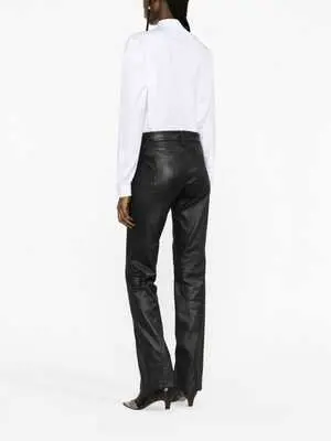 Dsquared2 Tie-neck Long-sleeve Shirt