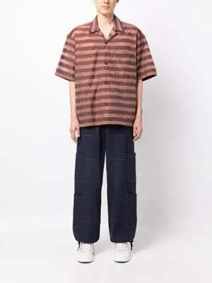 Sunnei Striped Cotton-blend Shirt