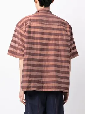 Sunnei Striped Cotton-blend Shirt