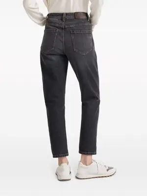 Brunello Cucinelli Straight-leg Cropped Jeans