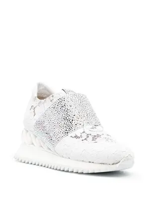 LE SILLA Jackie Crystal-embellished Sneakers