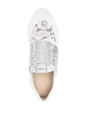 LE SILLA Jackie Crystal-embellished Sneakers