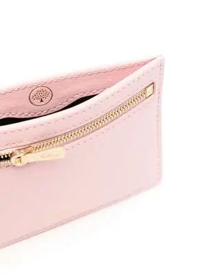 Mulberry Zipped Grained Leather Cardholder