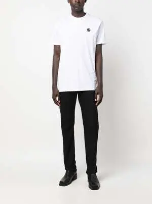 Philipp Plein Logo-patch Cotton T-shirt