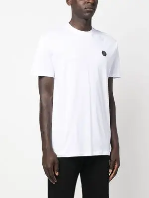 Philipp Plein Logo-patch Cotton T-shirt