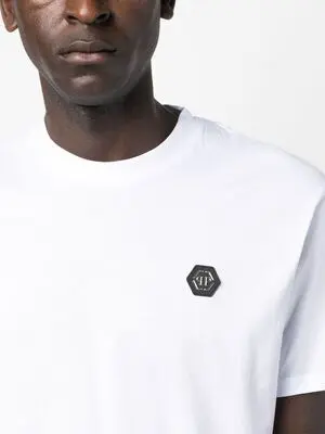 Philipp Plein Logo-patch Cotton T-shirt