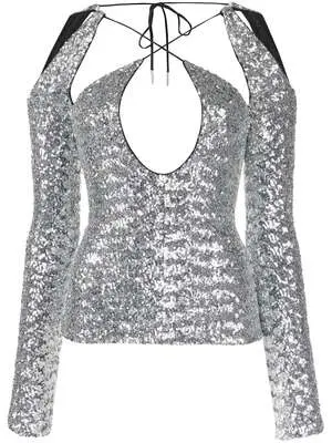 Attico Embellished Blouses