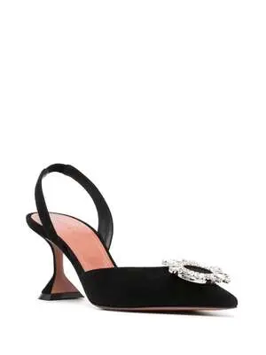 Amina Muaddi Begum 85mm Slingback Pumps