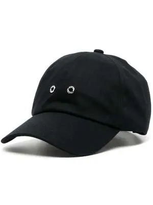 TEAM WANG DESIGN Metal Eyelet-detail Baseball Cap