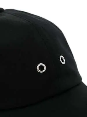 TEAM WANG DESIGN Metal Eyelet-detail Baseball Cap